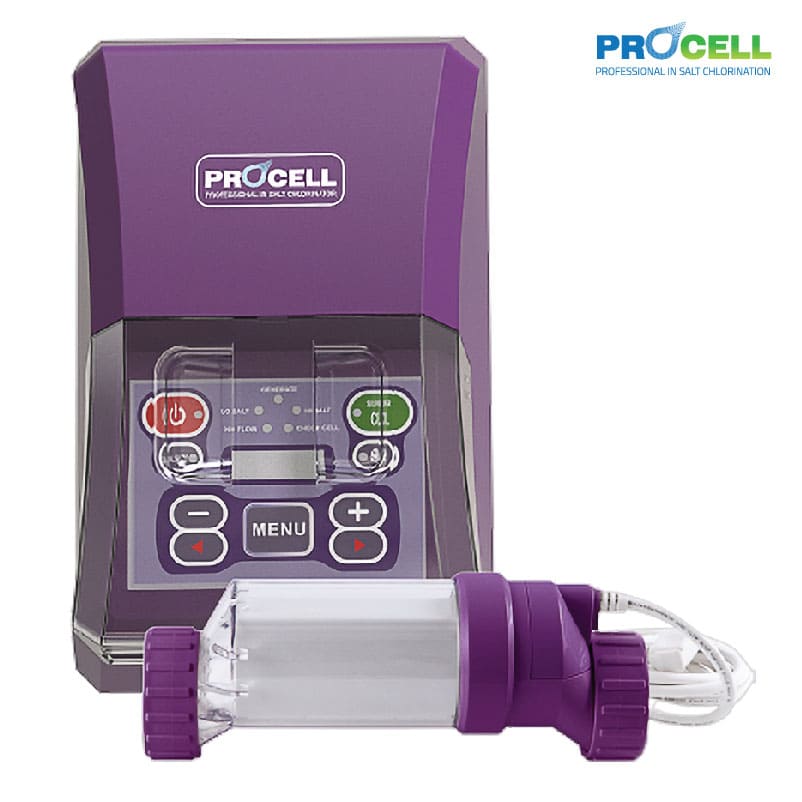 เครื่องเกลือ PROCELL ใช้งานง่าย มีหน้าจอแสดง กระบอกเซลล์ USA