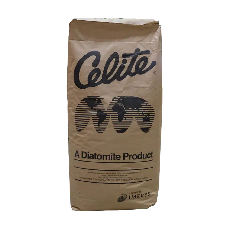 ผงกรอง celite DE Powder ใช้ร่วมกับถังกรองผ้า